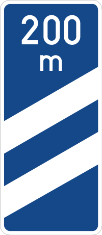 Advisory signs - Trafficsigns in Germany